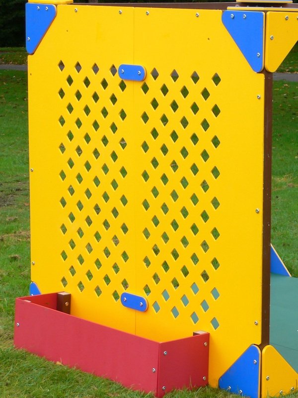 Cube Play Den Play House Multicoloured Recycled Plastic Education