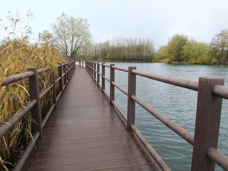 Recycled Mixed Plastic Footpath Planks 170 x 40mm Education